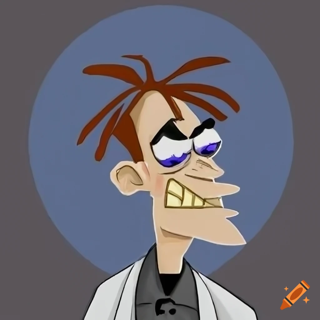 An illustration of dr. doofenshmirtz