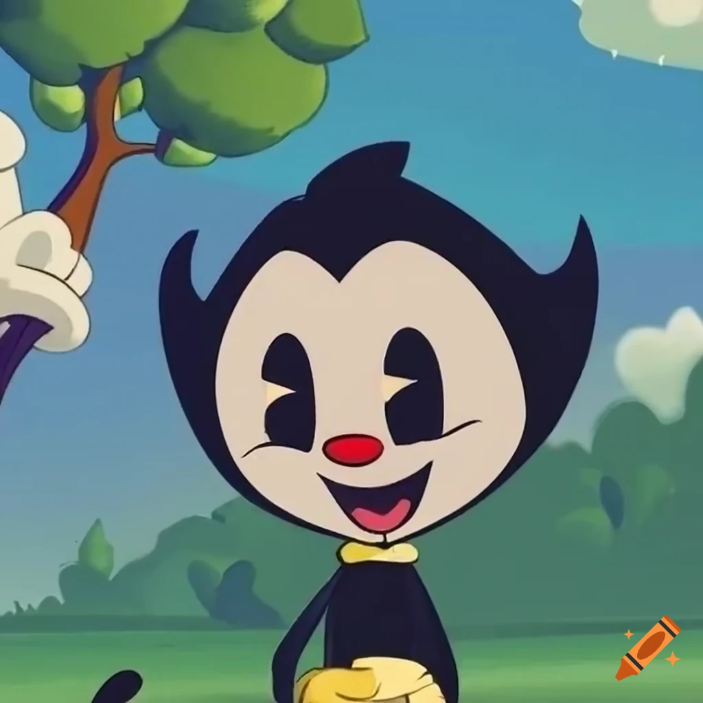 Digital, vintage tape, 2D, cartoon, very vibrant, batim, up close head ...