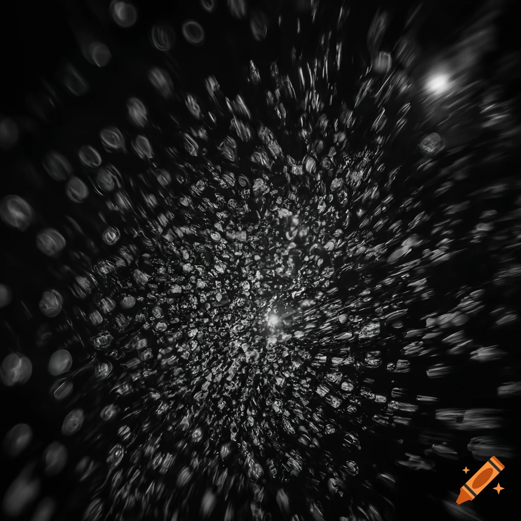 Photon particle photography particle accelerator black and white 8k ...