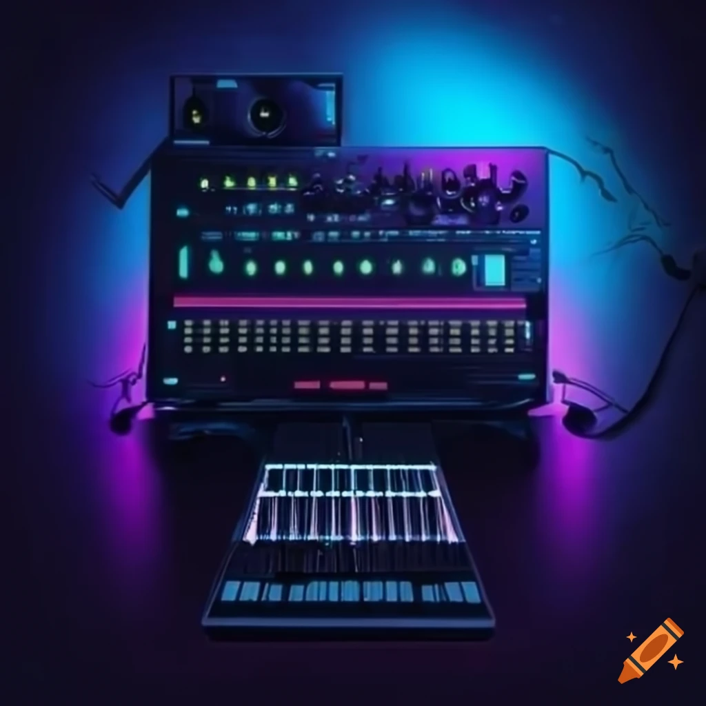Studio records synthwave