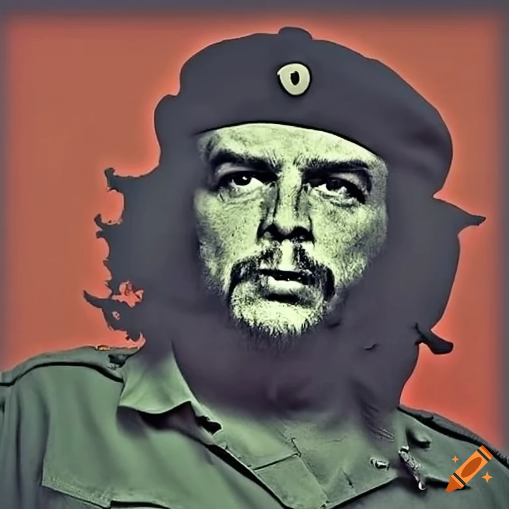 A mix between che guevara and giuseppe garibaldi on Craiyon
