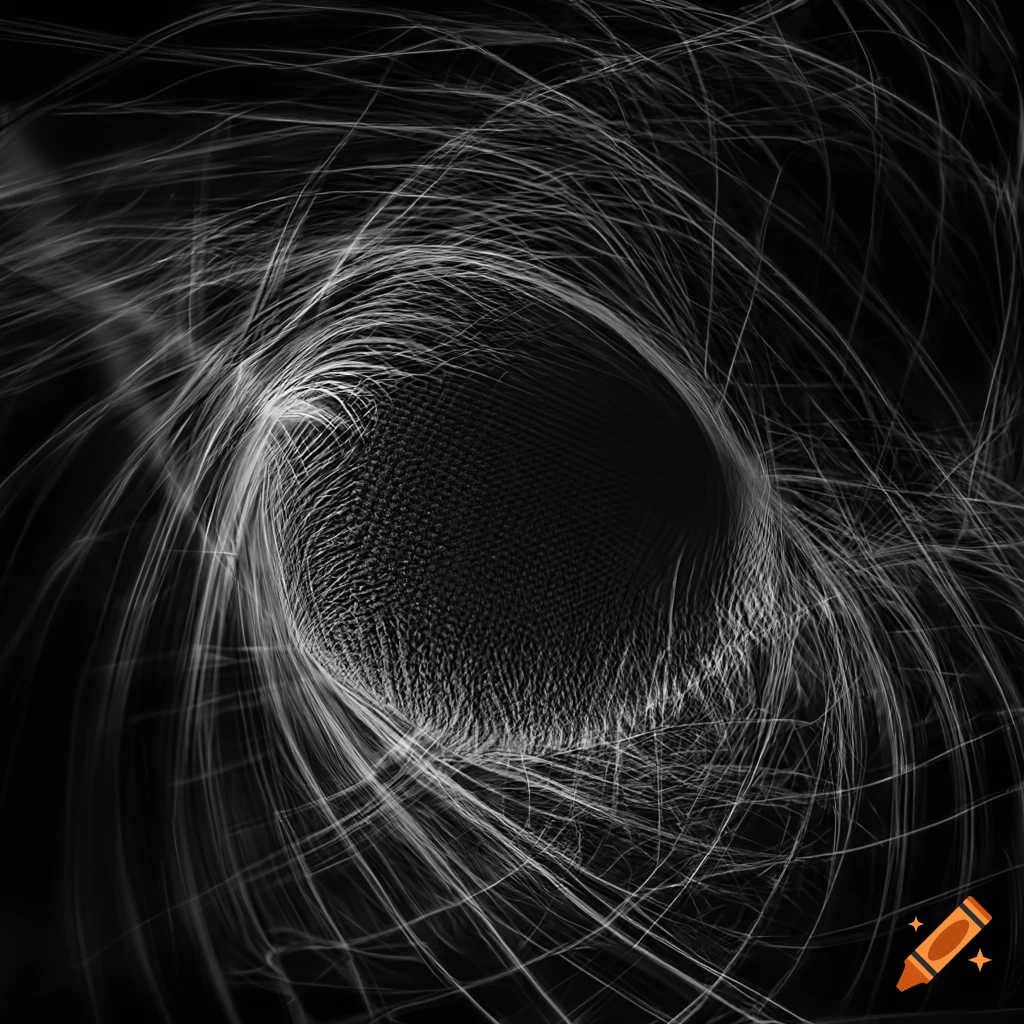 Photon particle photography particle accelerator black and white 8k ...