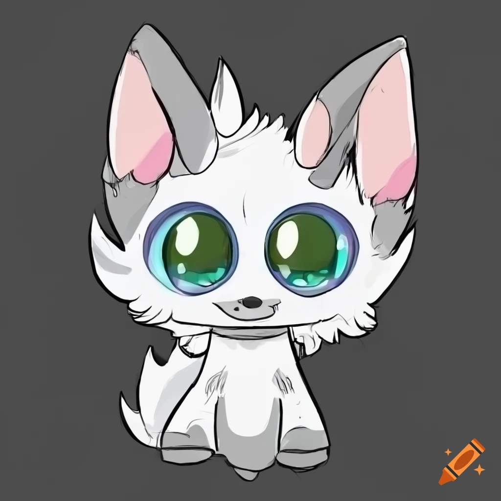 Chibi protogen fursona
