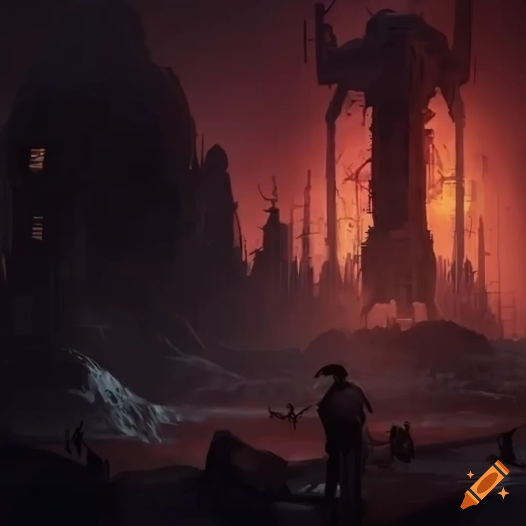 Science fiction survival horror set in space in the year 2078. environmental concept art