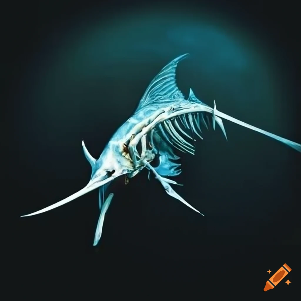 Swordfish Skeleton