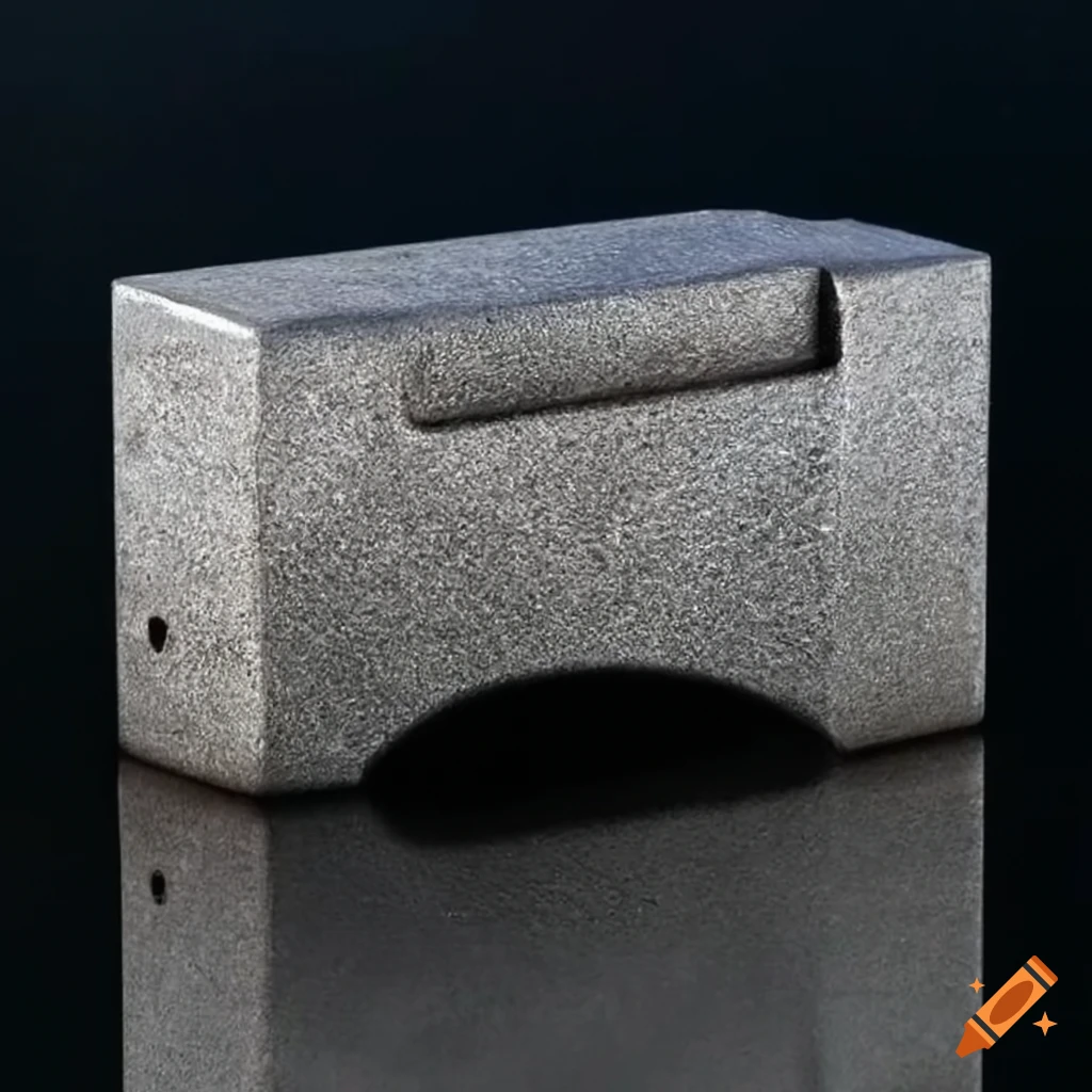 Silver-anvil full-body color full-size hyper-realistic