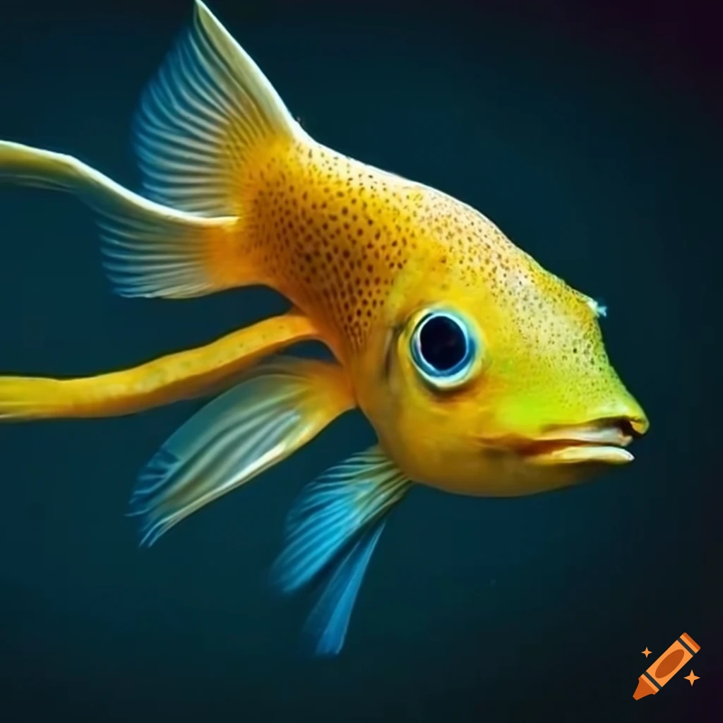 Fish that looks like a lemon, award winning photograph