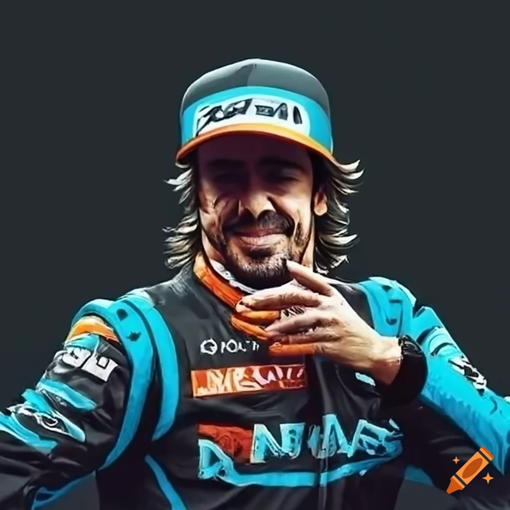 Make fernando alonso on Craiyon