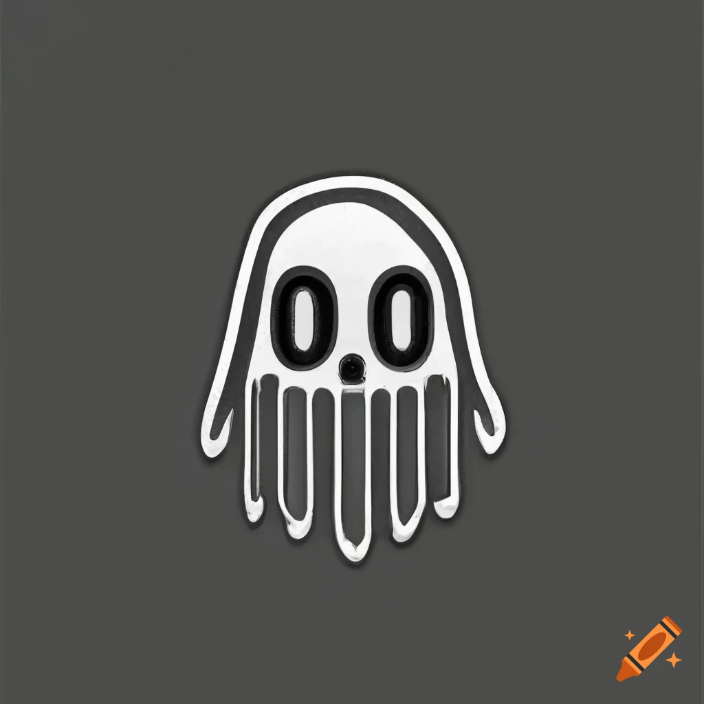 Tactical ghost logo on Craiyon