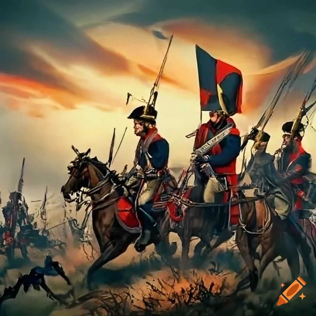 Battlefield of the napoleonic war