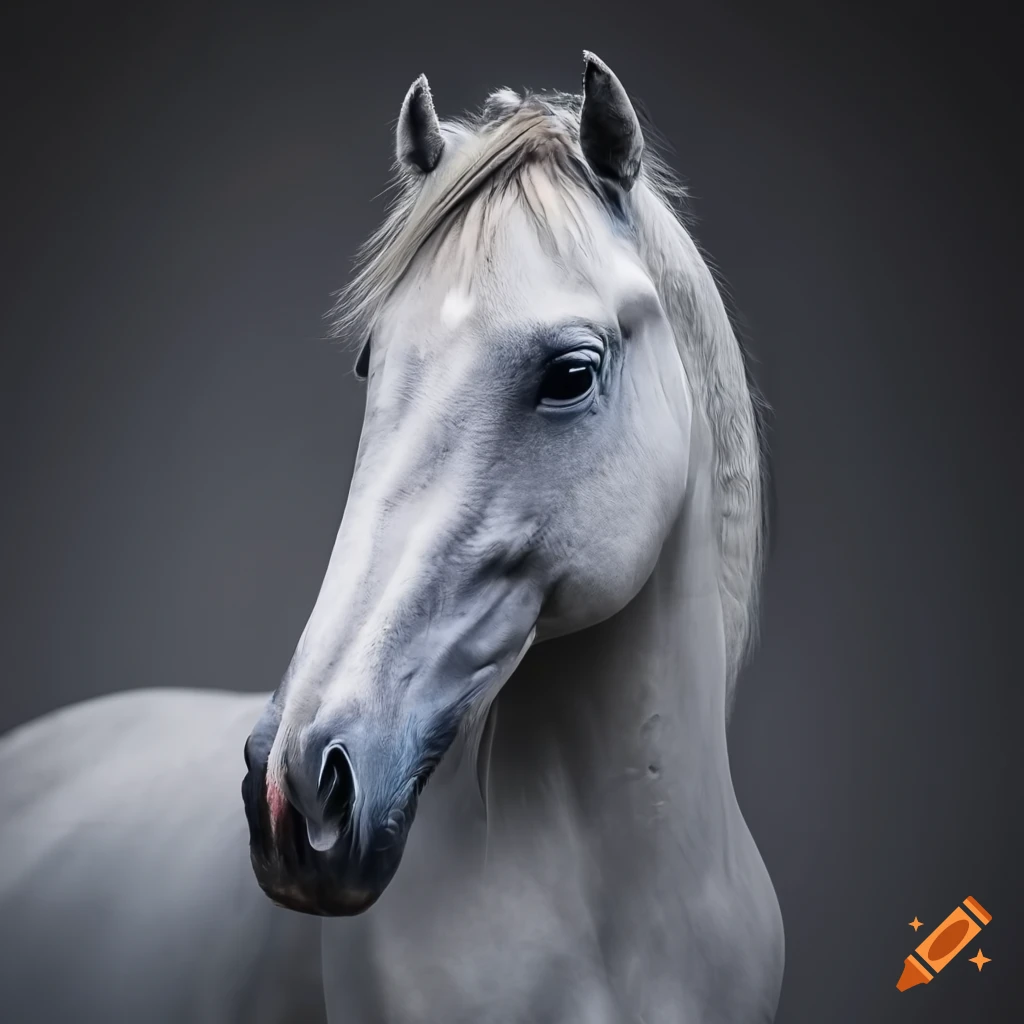 Cheval blanc on Craiyon