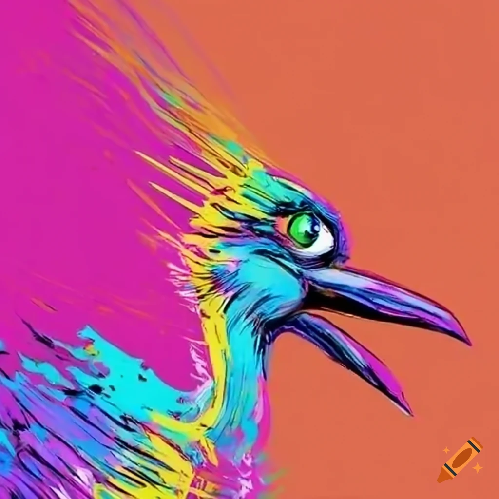 Road runner, kinetic art on Craiyon