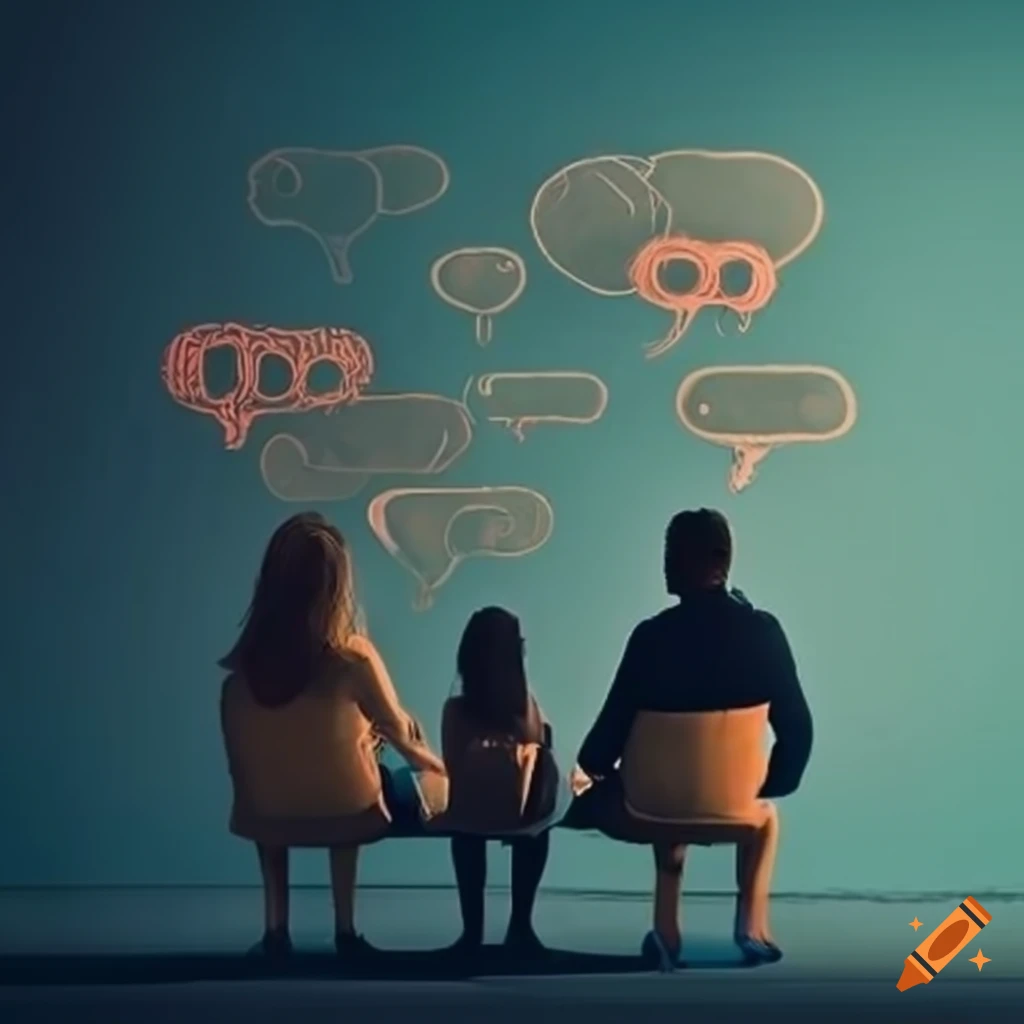 Image of two people engaged in a meaningful conversation: This can ...