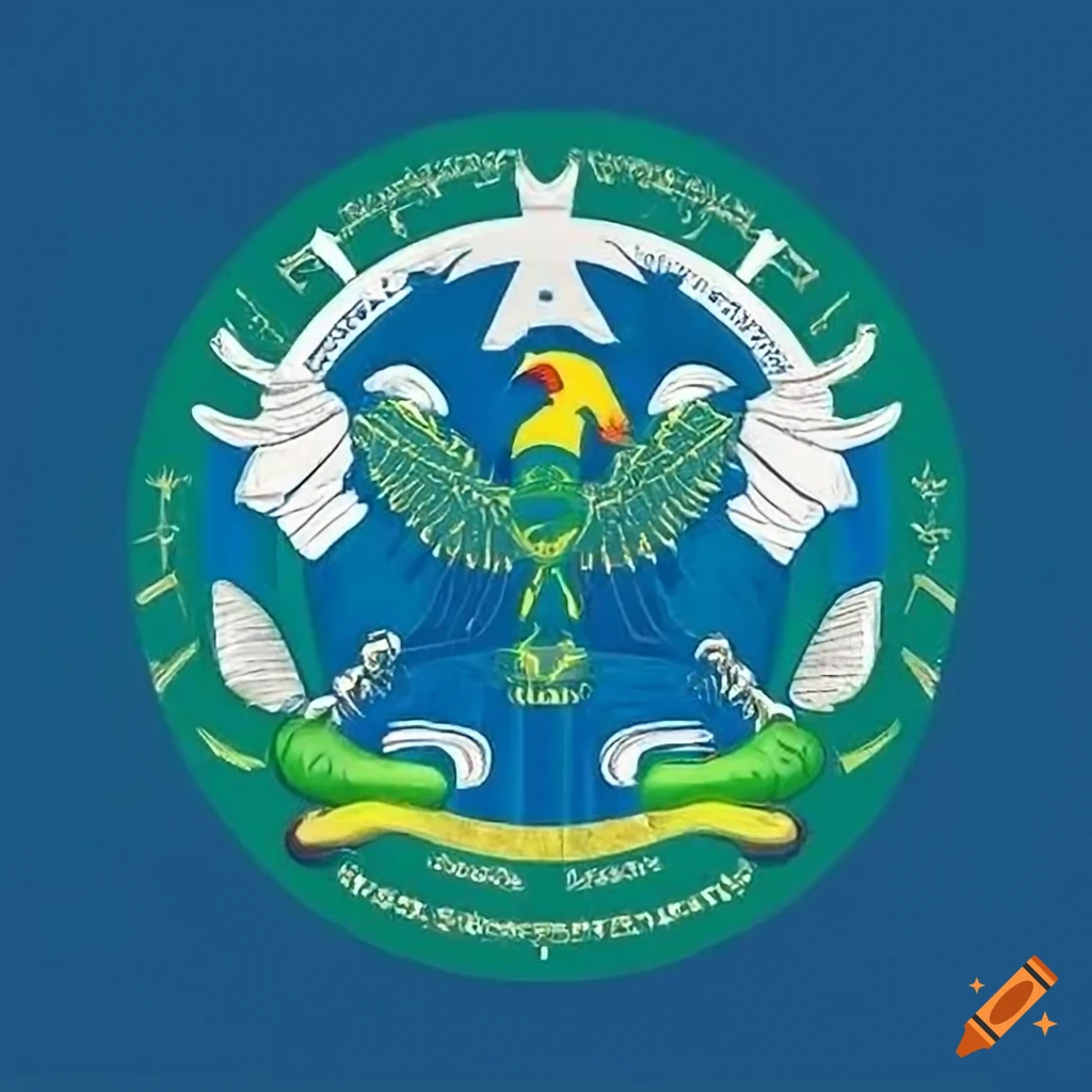 The flag of Tengri Üyghün Khün's Khün Empire featured a bold and ...