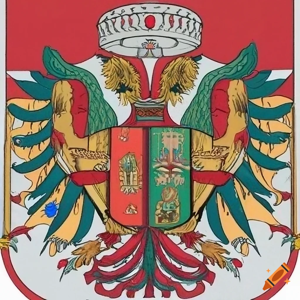 Coat of arms with of a indigenous colony on Craiyon