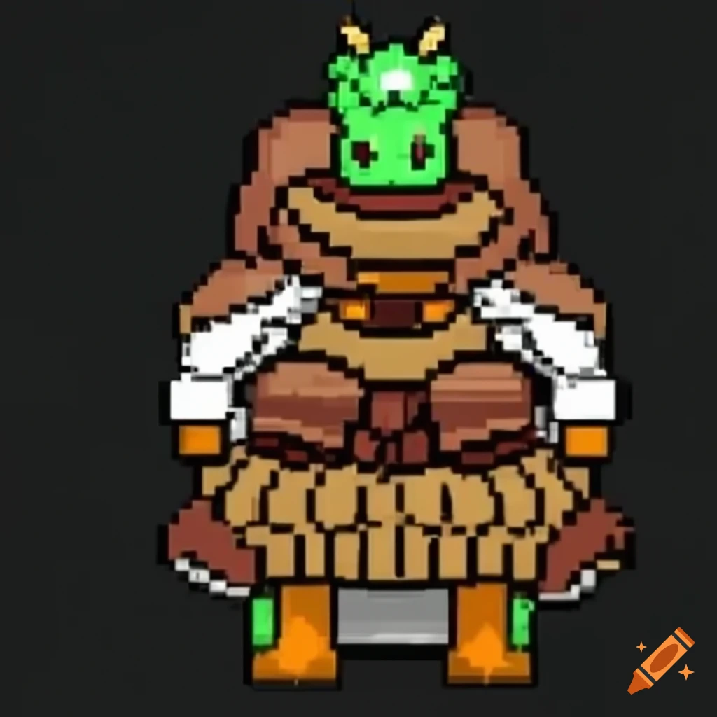 The boss is a turtle in the Undertale style, that's how I see him: Boss ...