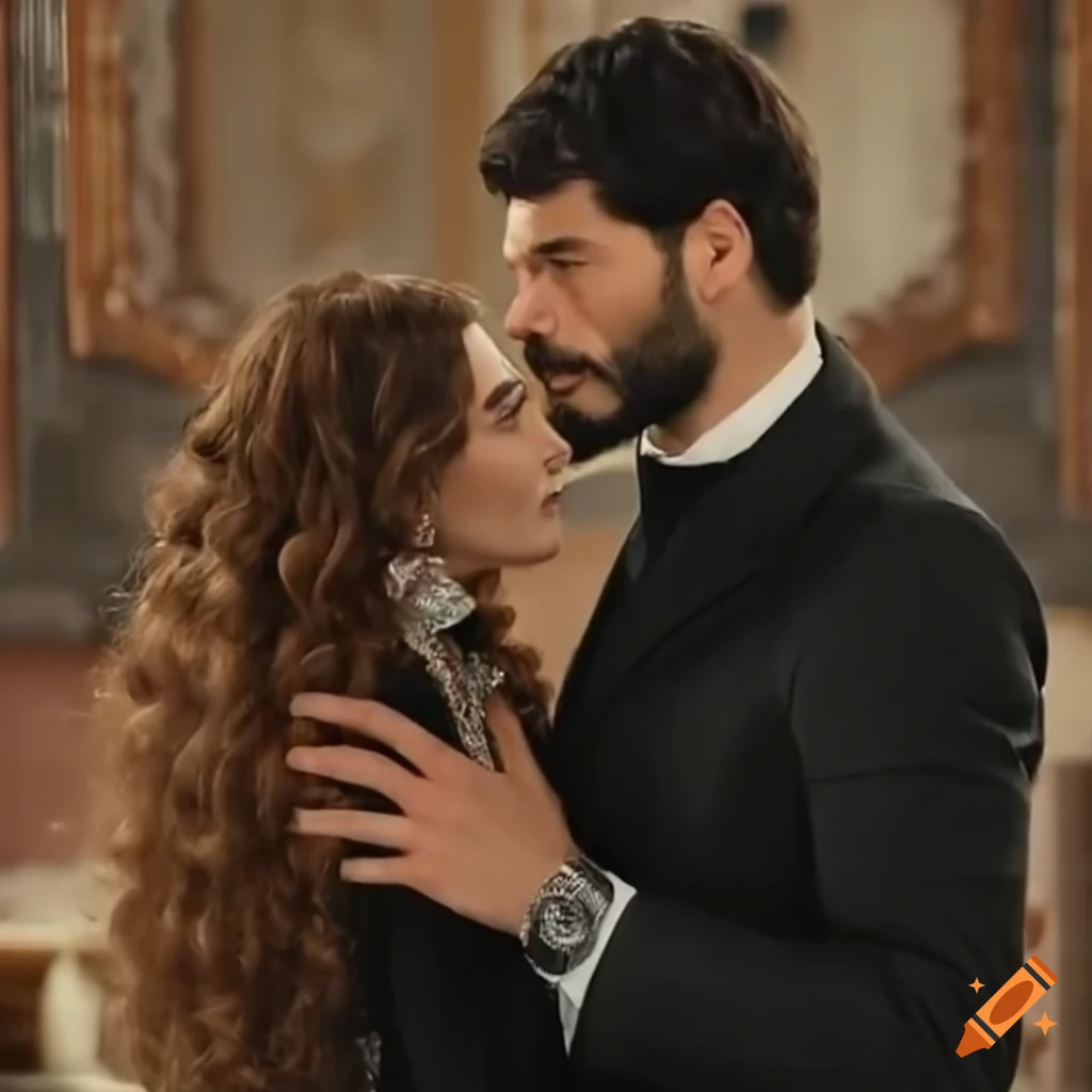 Turkish drama tv series hercai on Craiyon