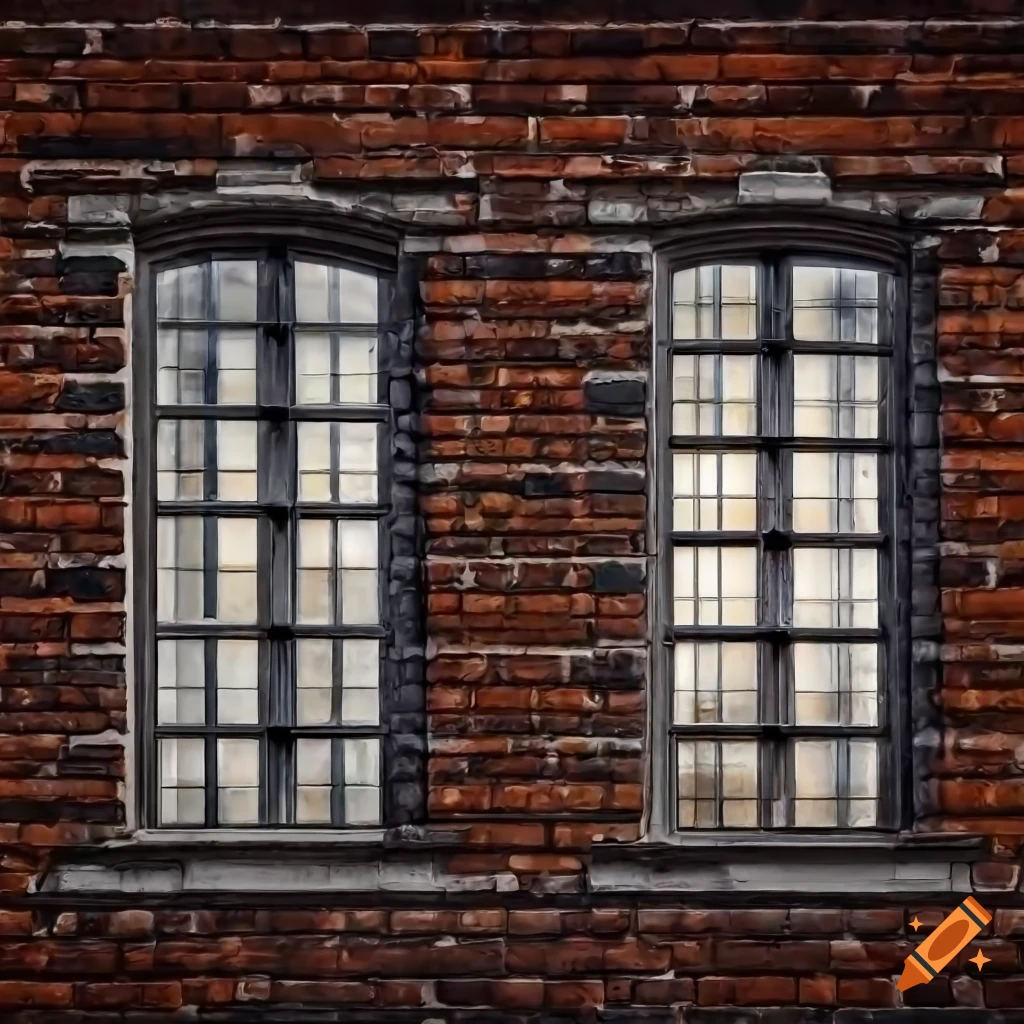 Window on brick wall, city building, 4k texture image, seamless texture ...