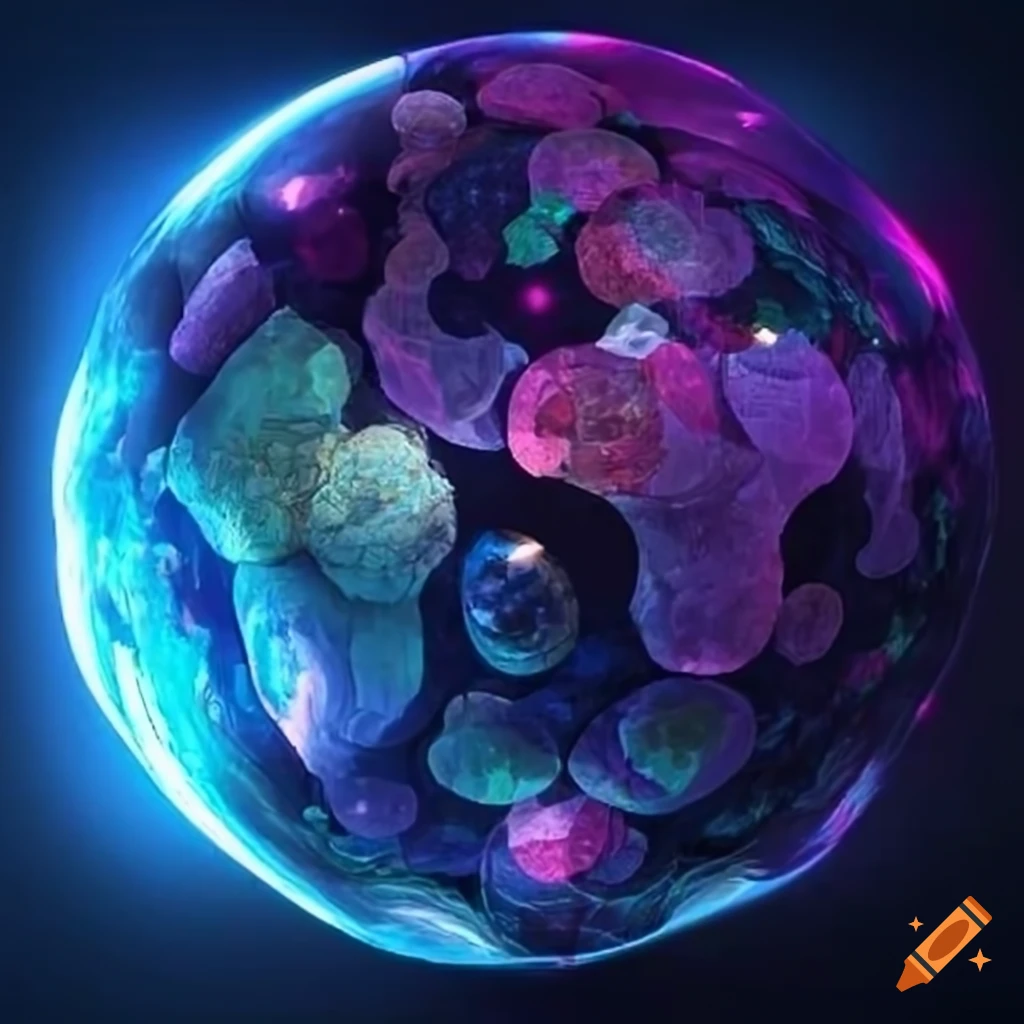 Hyper-dimensional worlds on Craiyon