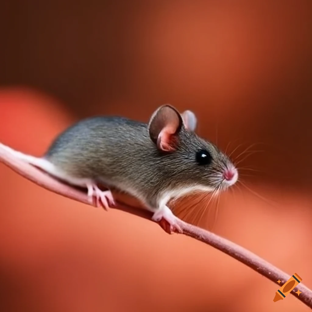 Climbing mouse on Craiyon