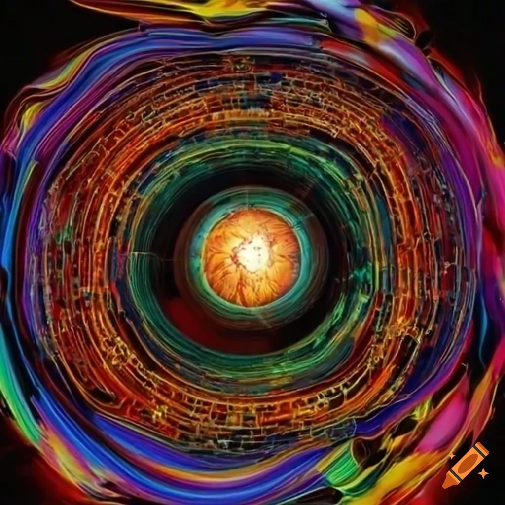 Hyper-dimensional worlds on Craiyon