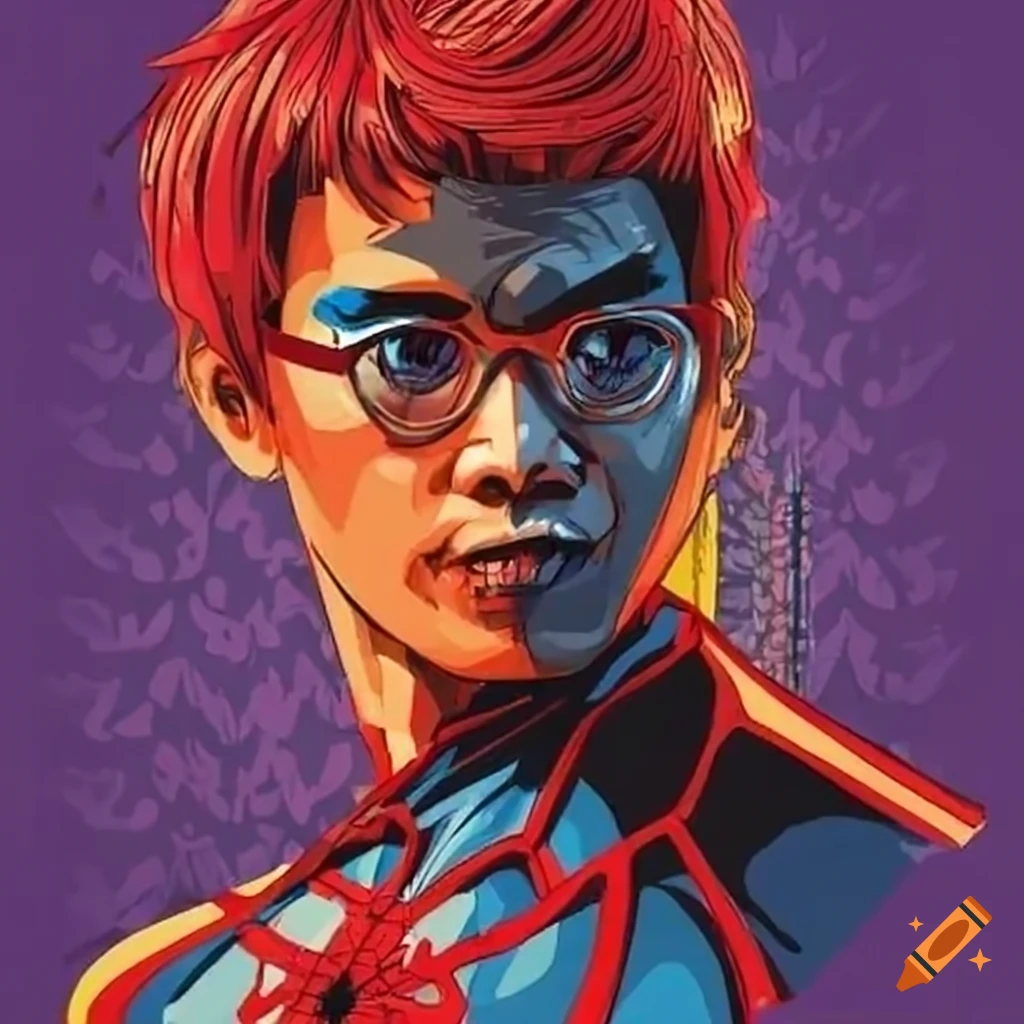 Chinese Spider-Man on Craiyon