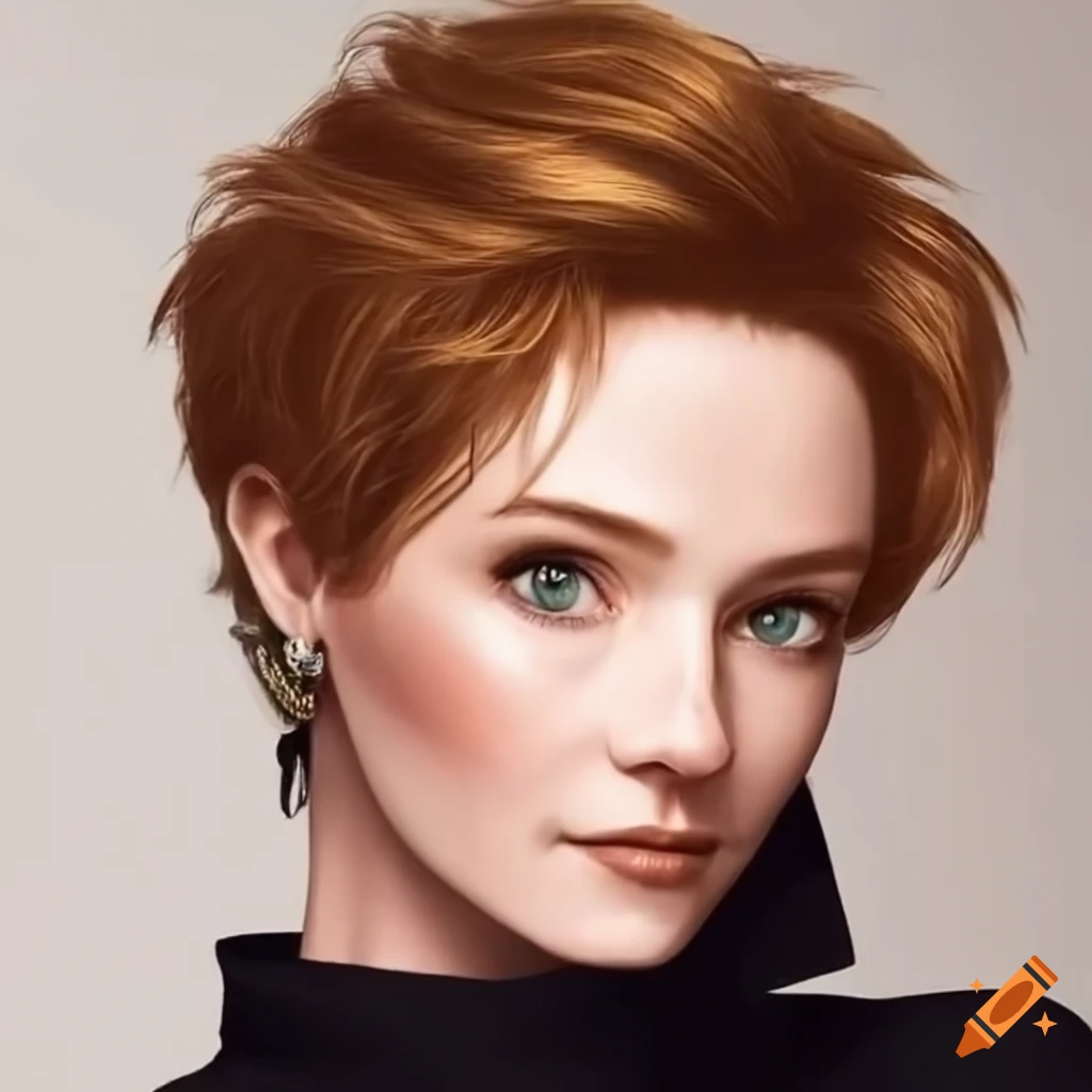 A 36 years white woman. journalist, nice , ambitious, loyal, short ...