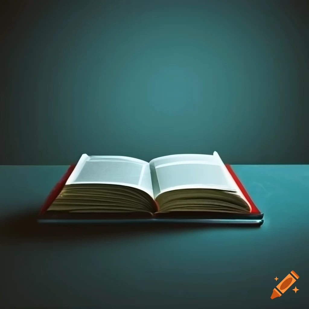 Book with table of contents on Craiyon