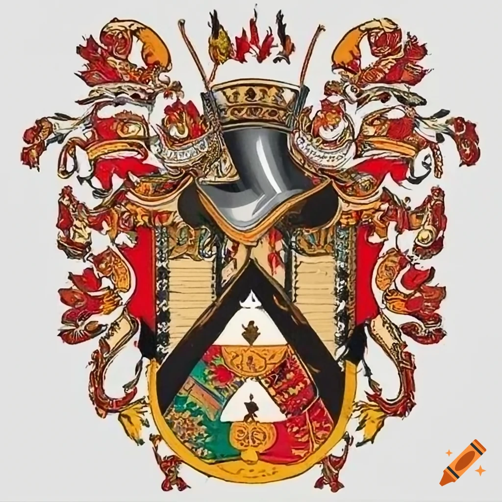 Coat of arms with of a indigenous colony on Craiyon
