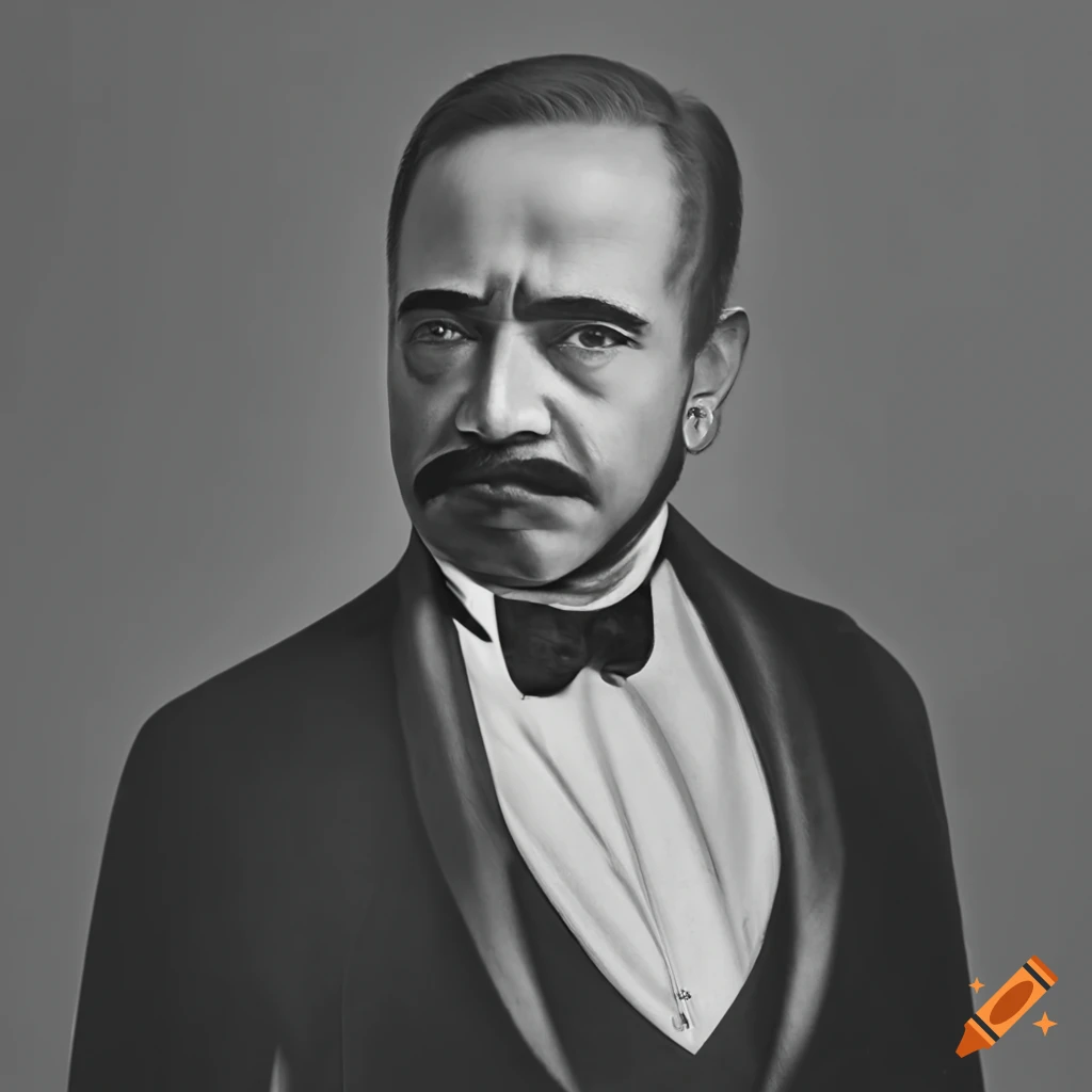 Imagine a captivating black and white portrait capturing the essence of ...