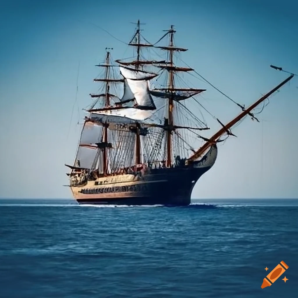 A ship raising the flag of argentina fighting several english ships on ...