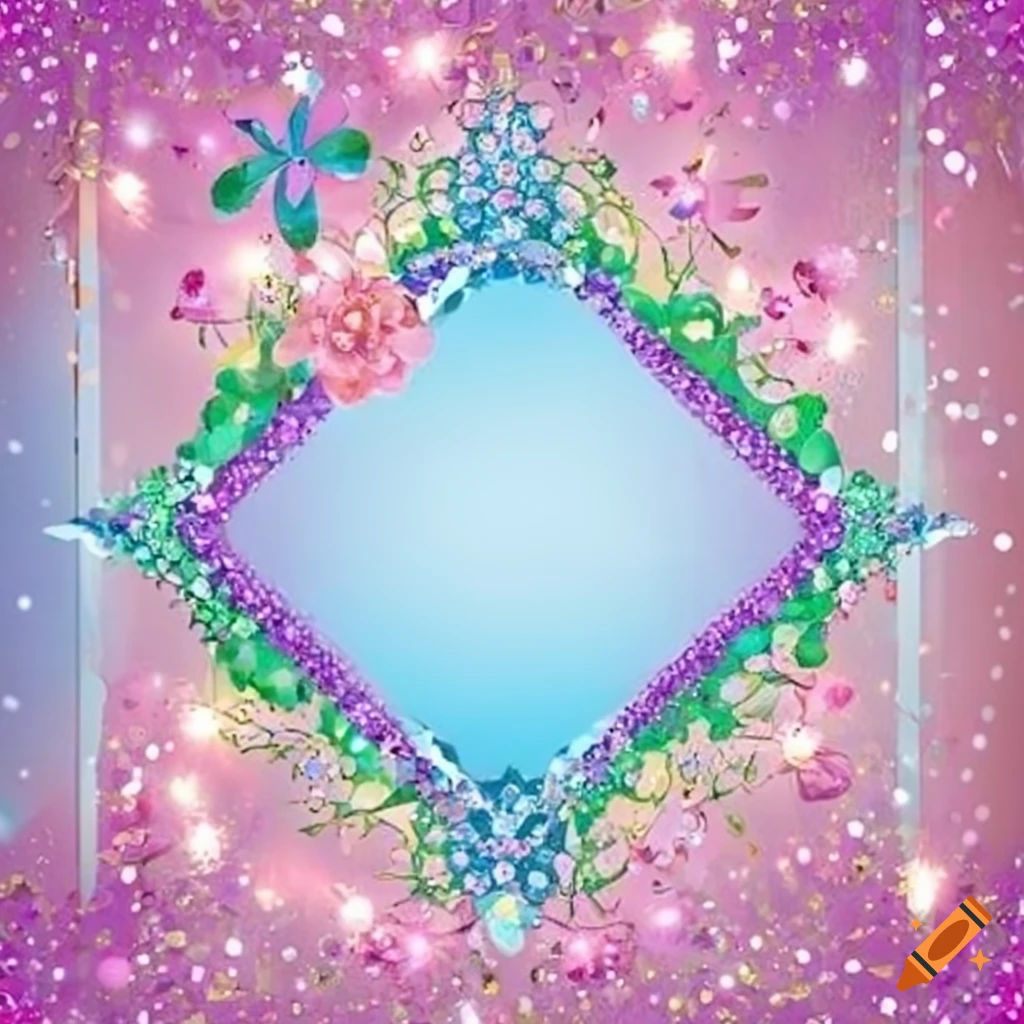 Rhinestone Page Border