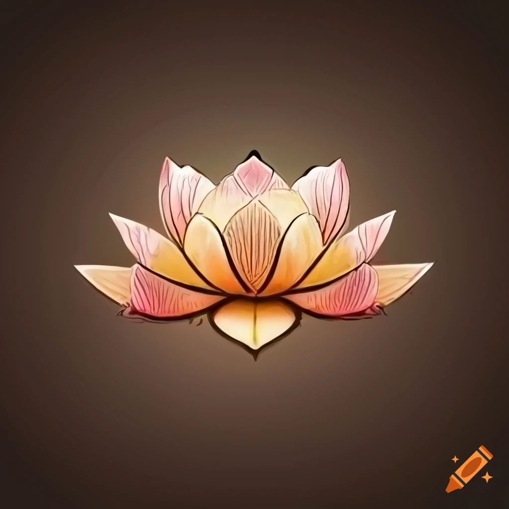 African lotus symbol