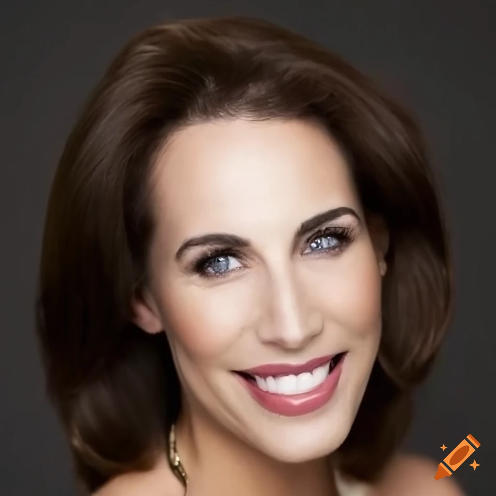 Alexis glick, closeup face, eyes closed, bright glamour portrait