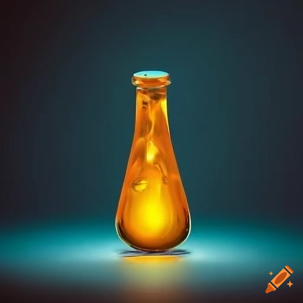 The Velocity Elixir: Enclosed within a petite flask of translucent ...