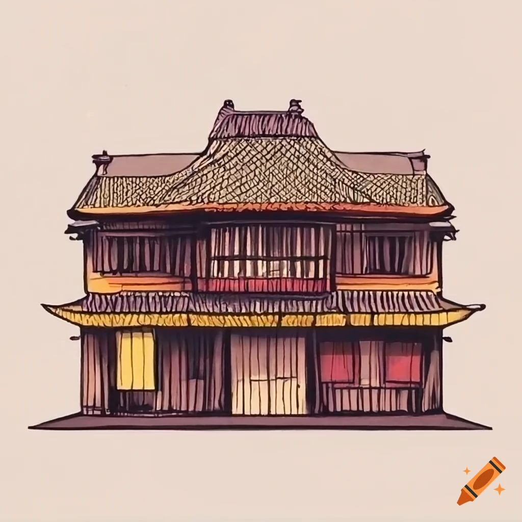 Front of edo period house