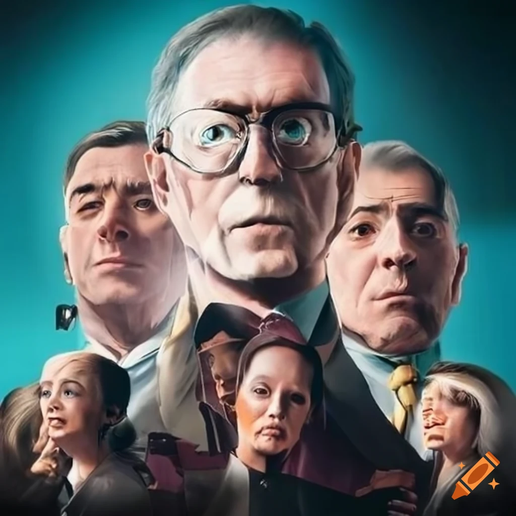 Poster of investigation team with 7 members on Craiyon