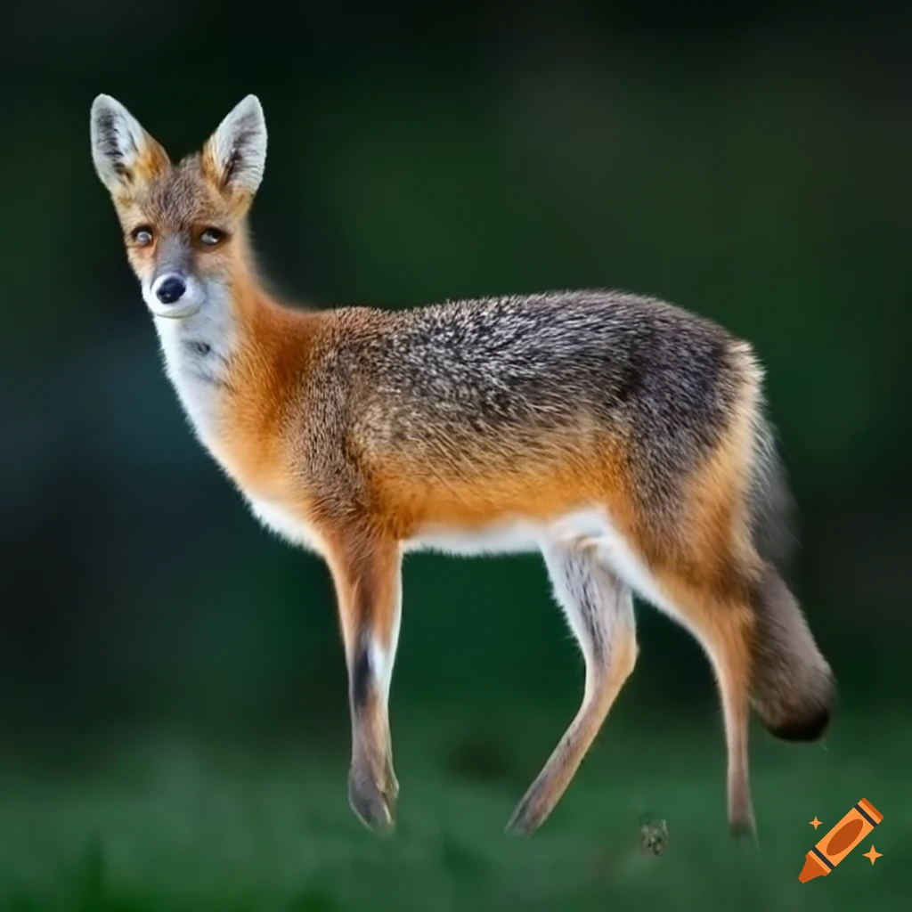 A fox deer hybrid on Craiyon