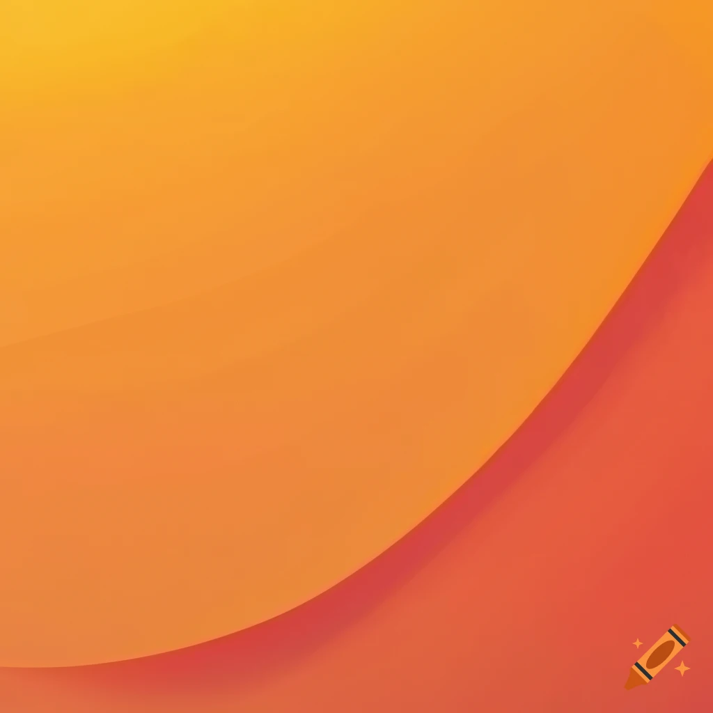 Random flat background orange