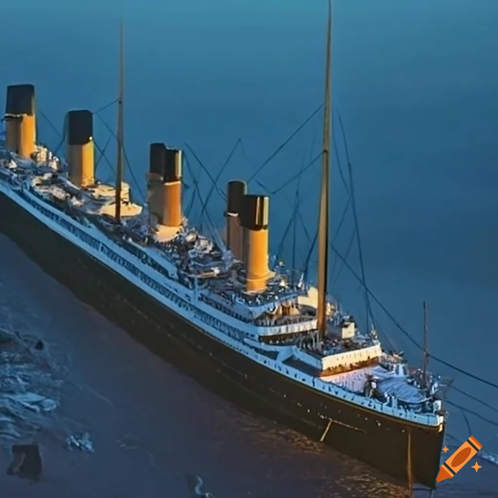 Titanic on Craiyon