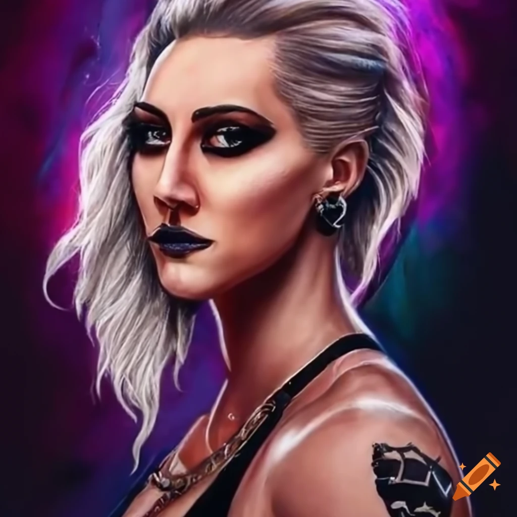 Rhea ripley on Craiyon