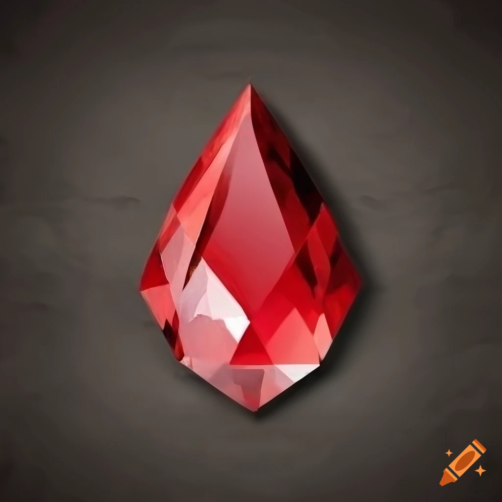 Red Diamond Shape