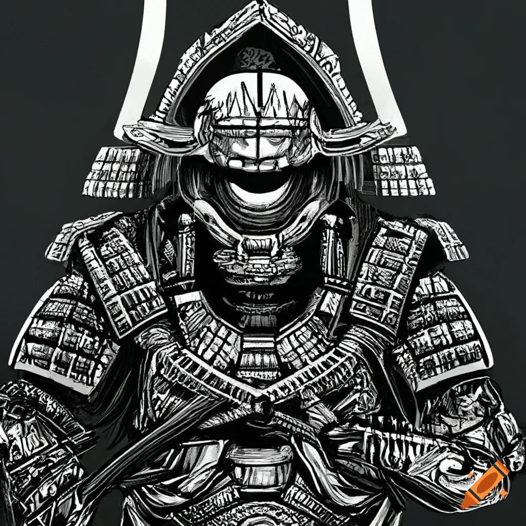 Master chief as a samurai