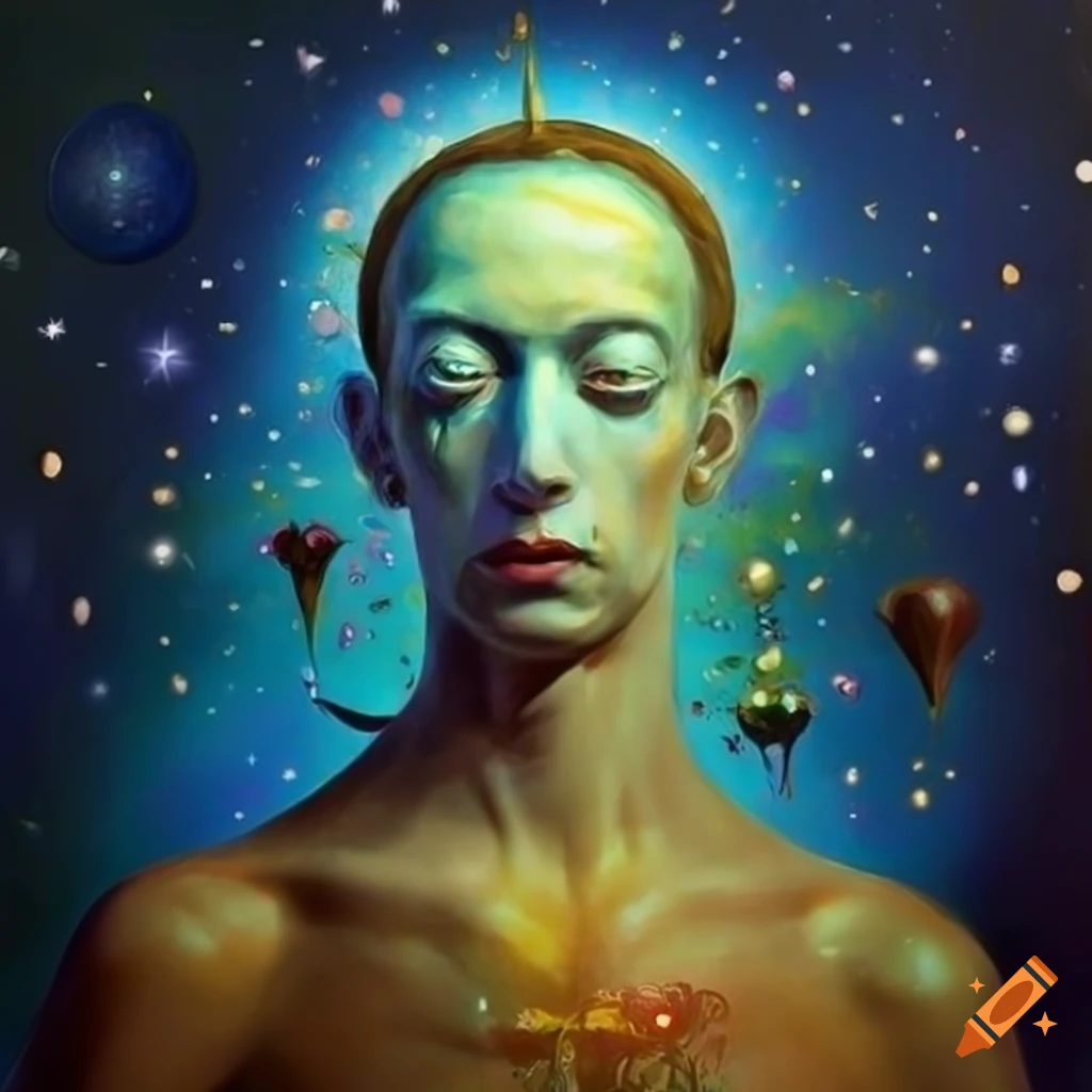The mind is the fountainhead of art ,Surrealism concept art ...