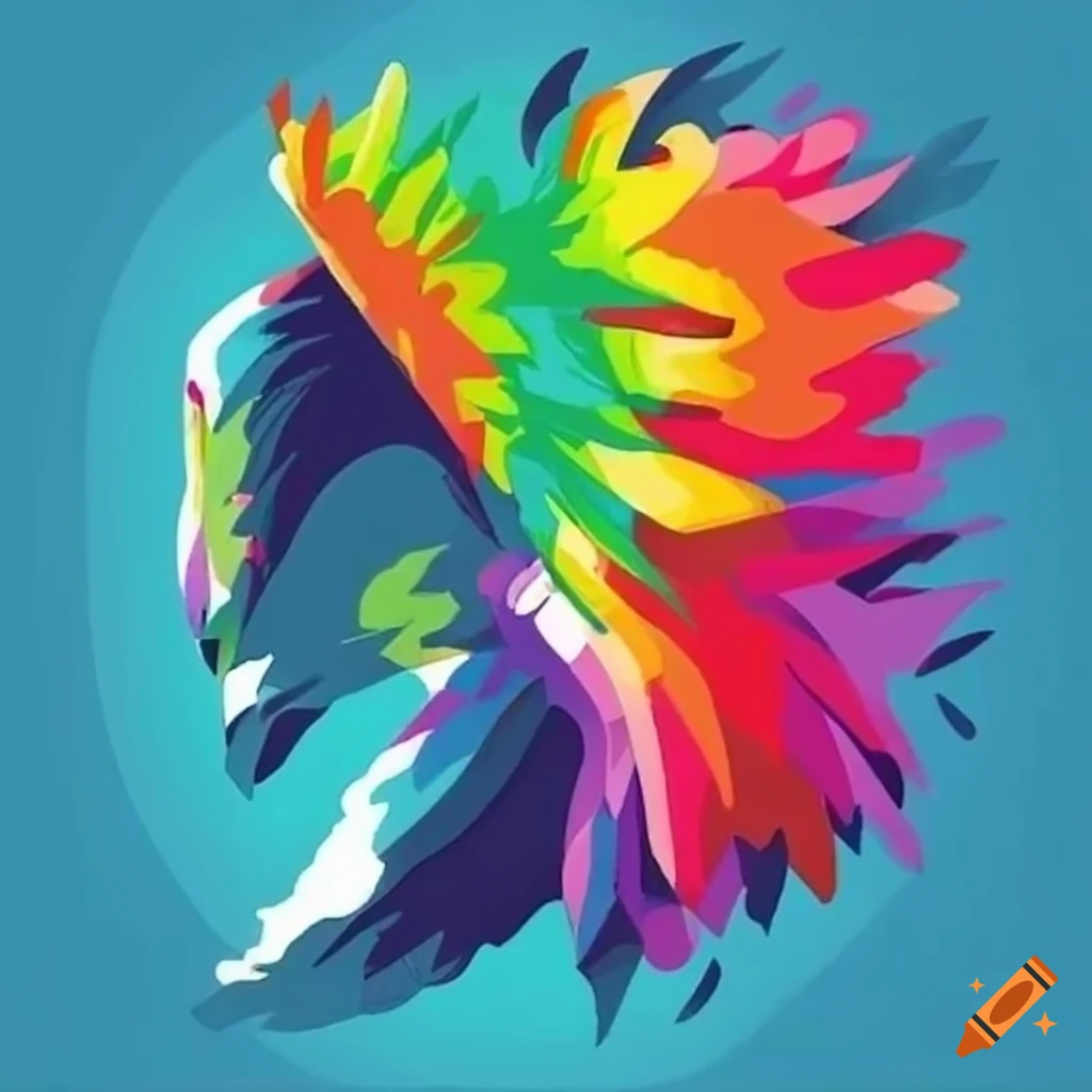 A visual representation of freedom on Craiyon