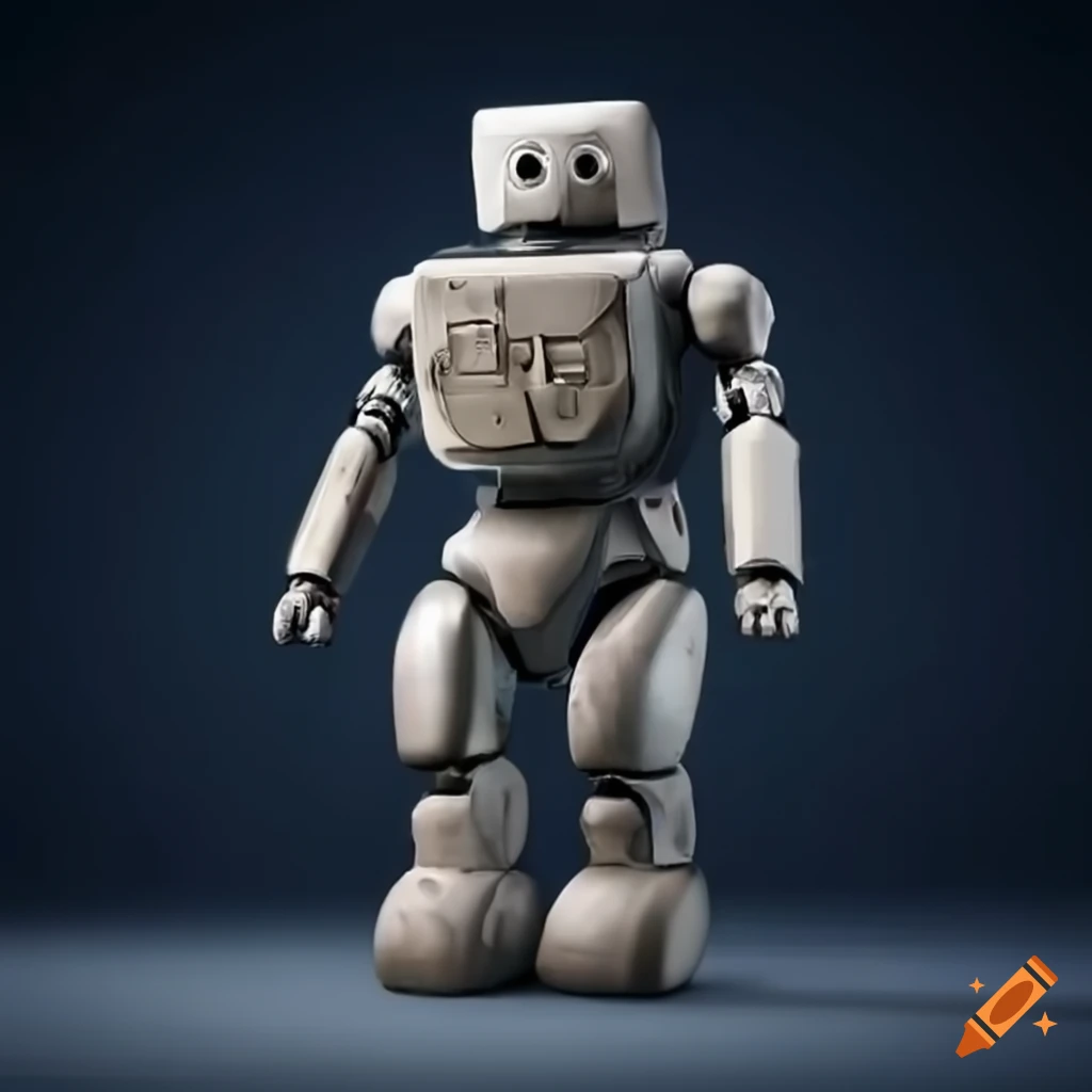 A robot made of stone named, "m0535"