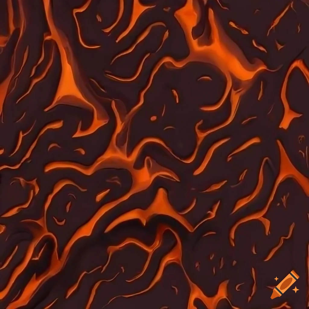 Stylized lava texture