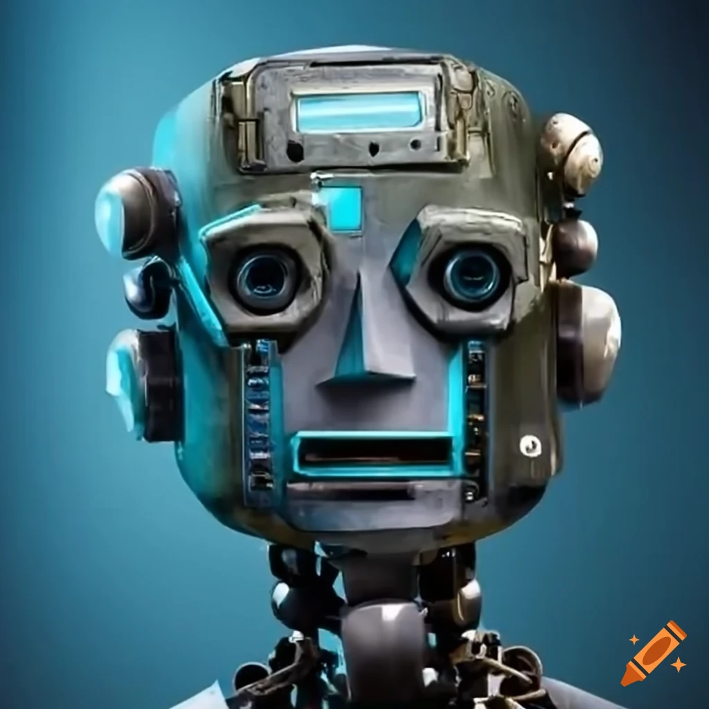 A robot made of stone named, "m0535"