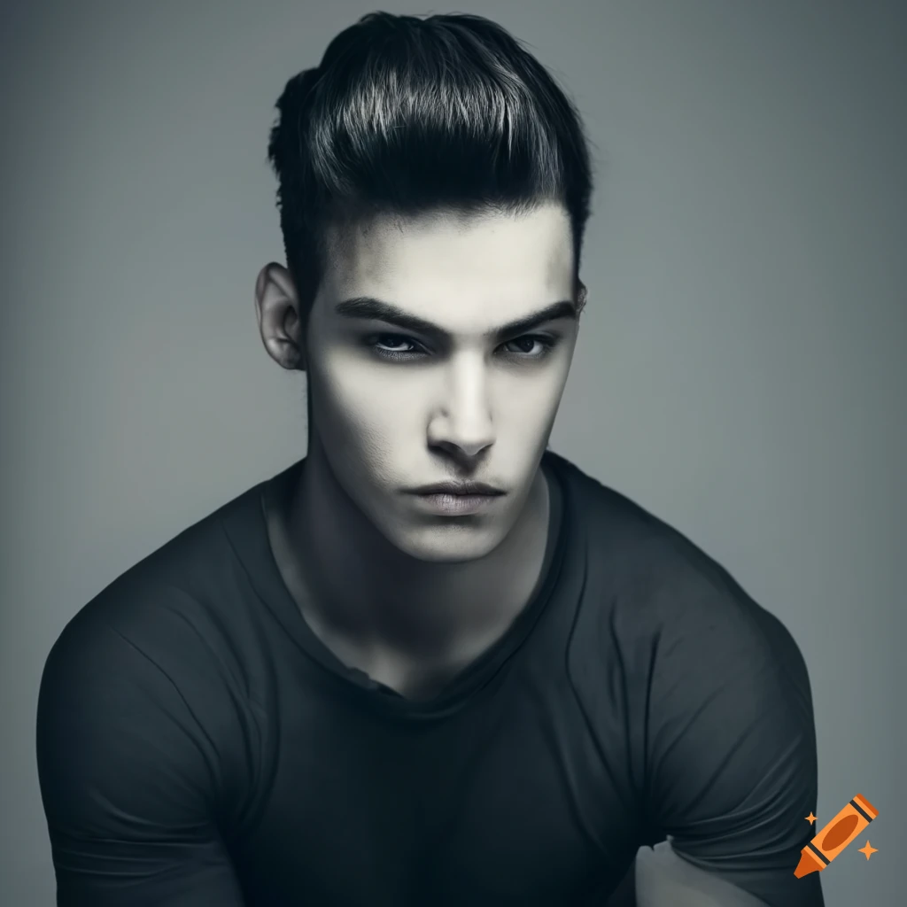 Man model on Craiyon