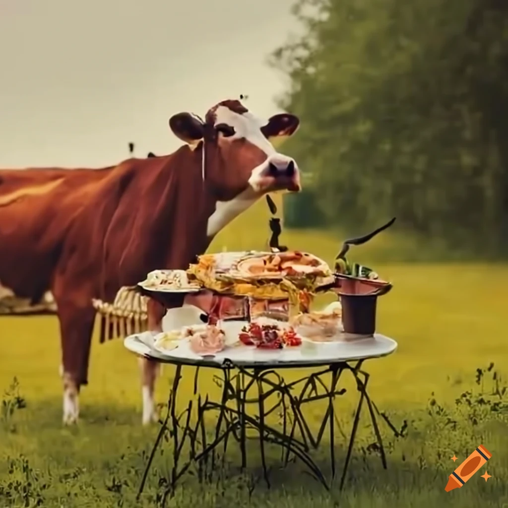 People eating extravagant brunch buffet on a terrace in the middle of a ...